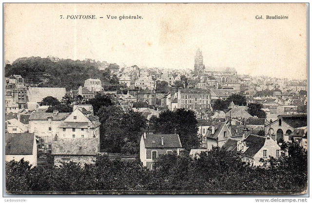 95 PONTOISE - vue generale -- EUR 4,00 - PicClick FR