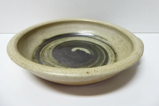 VINTAGE AUSTRALIAN POTTERY Robert Barron Goose Neck Pottery Plate Bowl ...