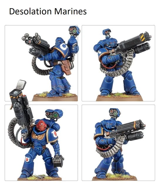 DESOLATION SQUAD PRIMARIS Space Marines Warhammer 40k B Strike Force ...