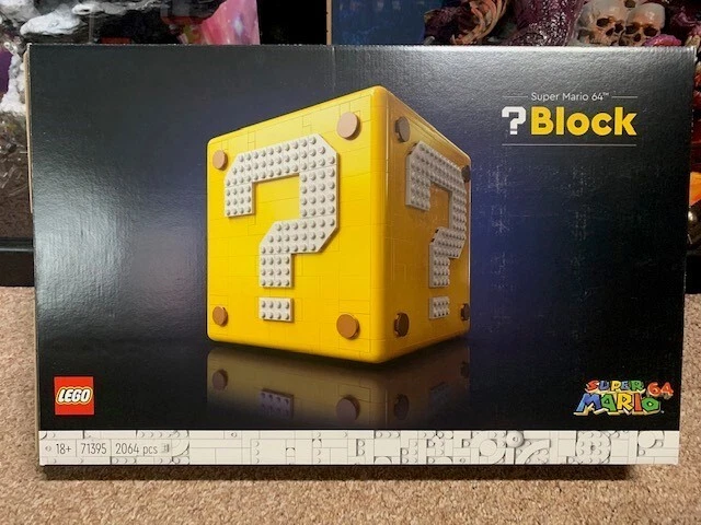 LEGO SUPER MARIO: Super Mario 64 Question Mark Block (71395) £126.00 ...