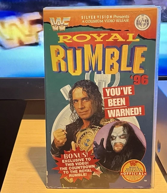 WWF ROYAL RUMBLE 1996 VHS PAL Coliseum Wrestling Video Tape £9.99 ...