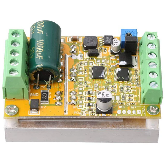 380W 3 PHASES Brushless Motor Controller Board BLDC PWM PLC Driver ...