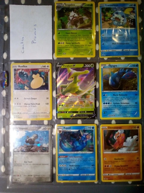 LOT DE CARTES Pokémon promotionnelles Mew Leviator Kyogre Demeteros ...