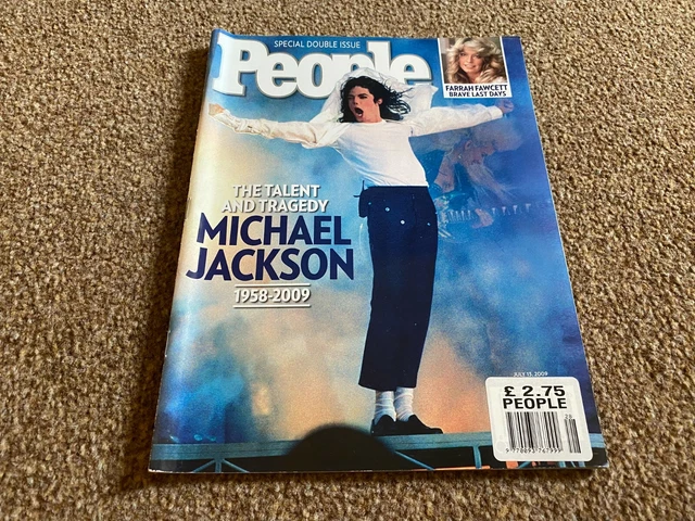 PEOPLE MAGAZINE 13/7/2009 Michael Jackson. Farrah Fawcett Michael Usher ...