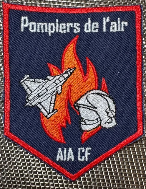 ECUSSON PATCH SAPEURS Pompiers De L’air. Aia Cf (Écu 78) EUR 15,99 ...