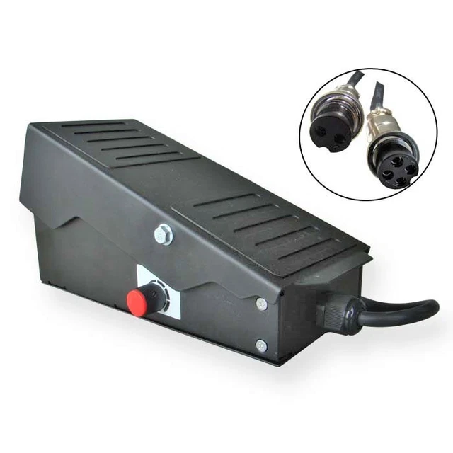 SHERMAN CP4 WELDER Foot Pedal Controller 2pin+4pin female TIG 210-320 ...
