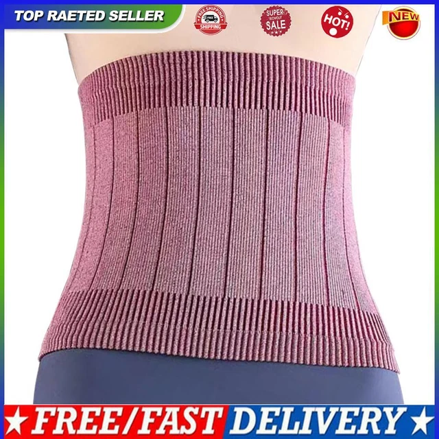 SLIMMING TUMMY BAND Waist Protection Comfortable Lumbar Brace Elastic ...