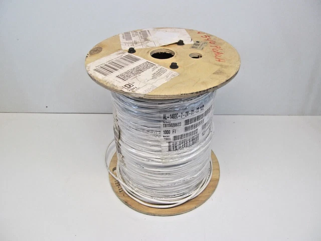 SOUTHWIRE SIGNAL 14/2 14 awg 2c 1000ft CL3P FPLP 75C white $150.00 ...