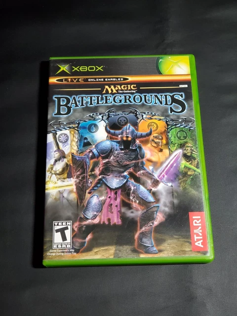 MAGIC: THE GATHERING Battlegrounds OG jeu Xbox original + manuel inclus ...
