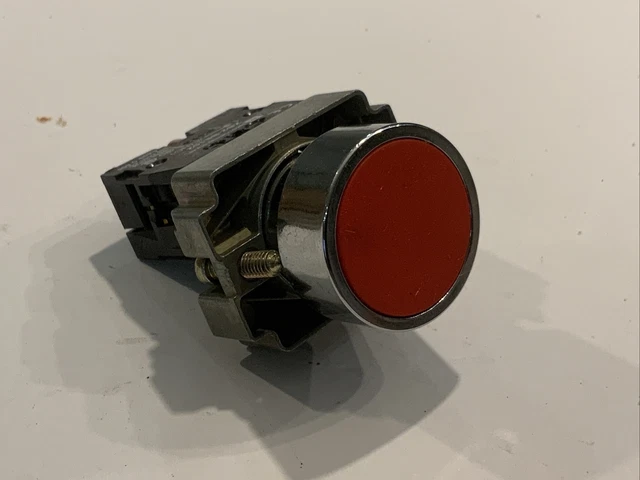 TELEMECANIQUE ZB2-BE102 RED Momentary Push Button Assembly Brand New £5 ...