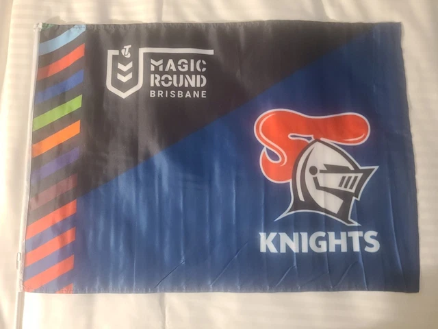 NRL MAGIC ROUND 2024 Newcastle Knights Flag $15.00 - PicClick AU