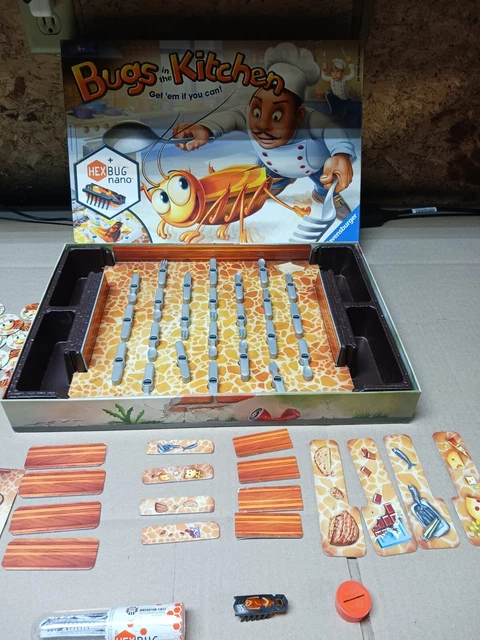 BUGS IN THE Kitchen Board Game Ravensburger VG Condition Nano Bug Works ...