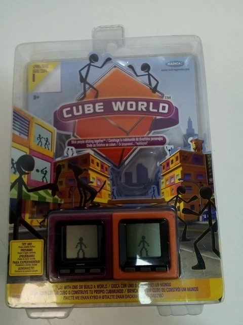 CUBE WORLD SERIES 1 Stick People Sticking Together Radica Game NEW £37. ...