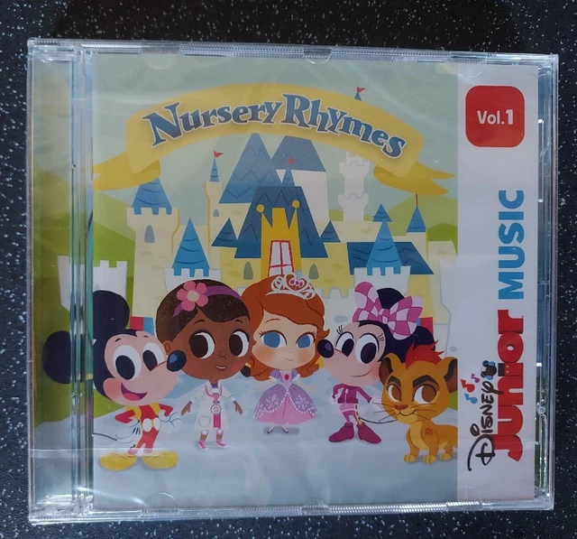 DISNEY JUNIOR NURSERY Rhymes Volume 1 Cd! Disney Music, New & Sealed £3 ...