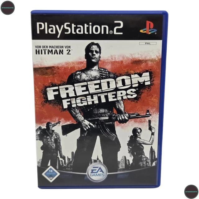FREEDOM FIGHTERS SONY Playstation 2 PS2 Spiel PAL CIB EA 2003 EUR 9,90 ...