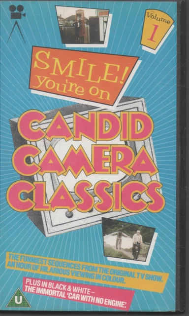 VHS VIDEO SMILE You're On Candid Camera Classics Volume One £15.00 ...