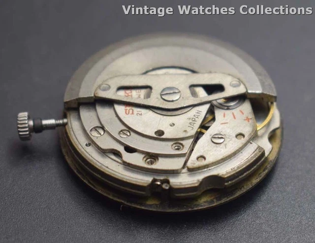SEIKO 6119 AUTOMATIC Non Working Watch Movement For Parts/Repair Work O ...