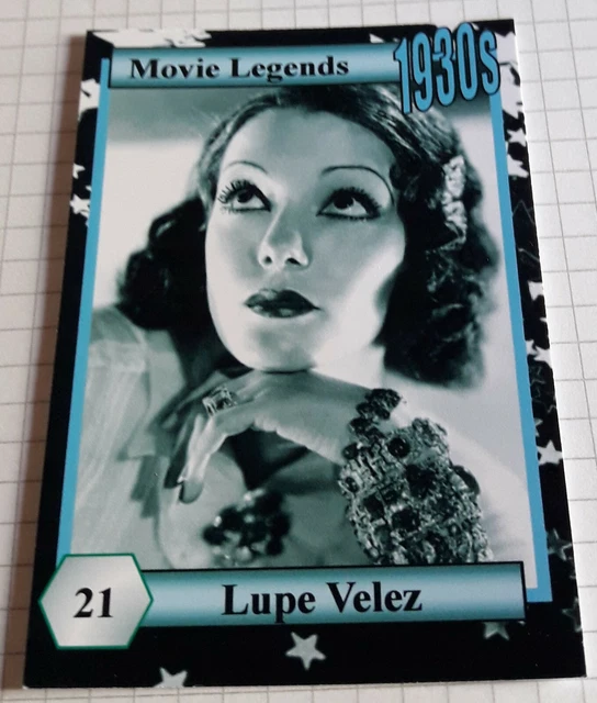 SCHAUSPIELERIN LUPE VELEZ - Portrait-Foto - Sammelbild / Trading Card ...
