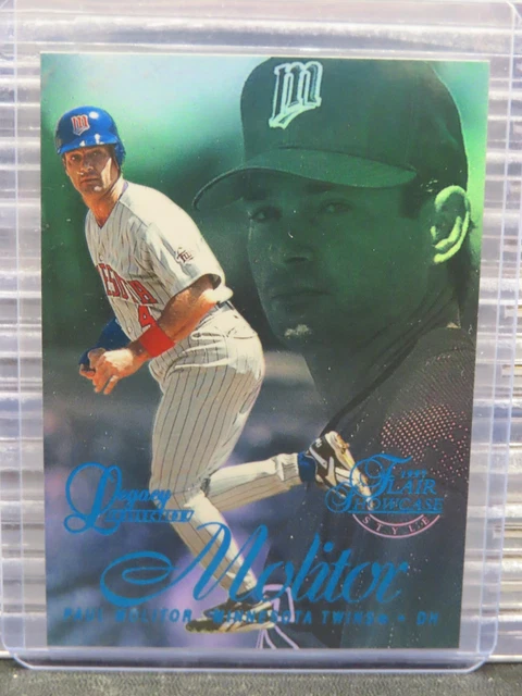 1997 FLAIR SHOWCASE Paul Molitor Legacy Collection Riga 2 #014/100 Gemelli EUR 3,50 - PicClick IT