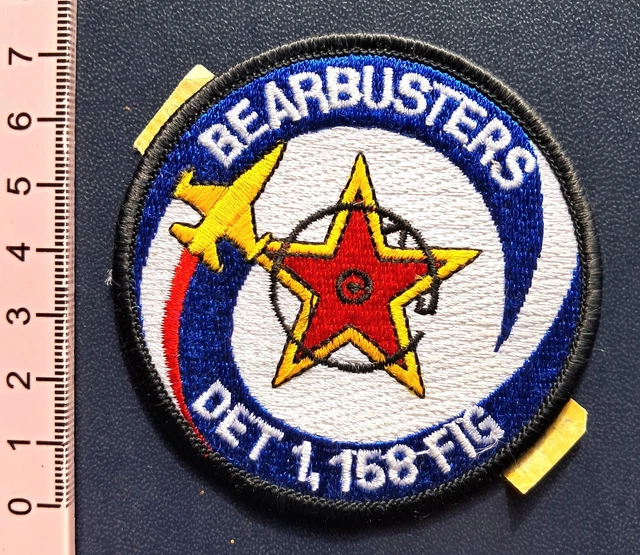 USAF 158TH FIGHTER Interceptor Group Patch F-16 Vermont ANG Det1 £15.99 - PicClick UK