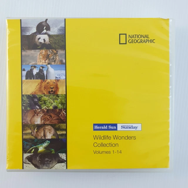 NATIONAL GEOGRAPHIC HERALD Sun Wildlife Wonders DVD Collection Vol 1 to ...