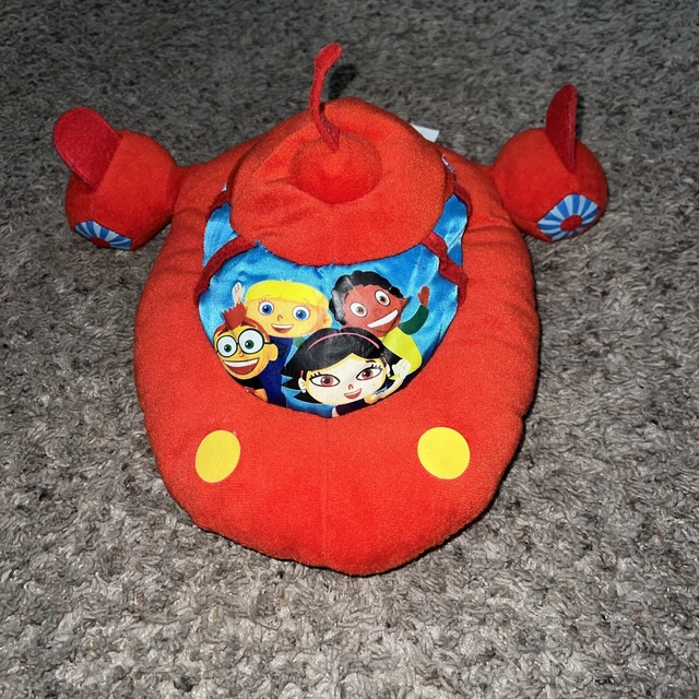 DISNEY LITTLE EINSTEINS Plush Pat Pat Rocket Ship Red Toy Leo June ...