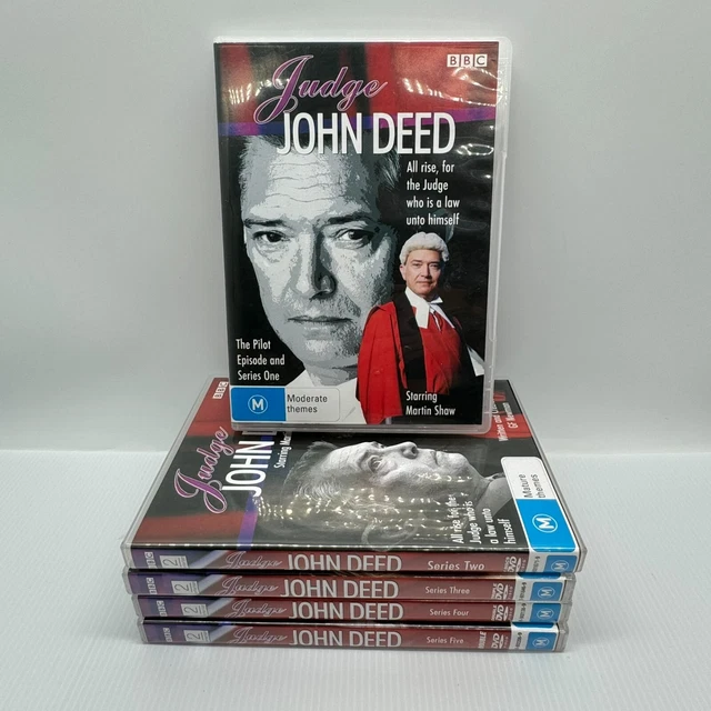 JUDGE JOHN DEED Complete Series 1-5 DVD Set Region 4 PAL VGC British ...