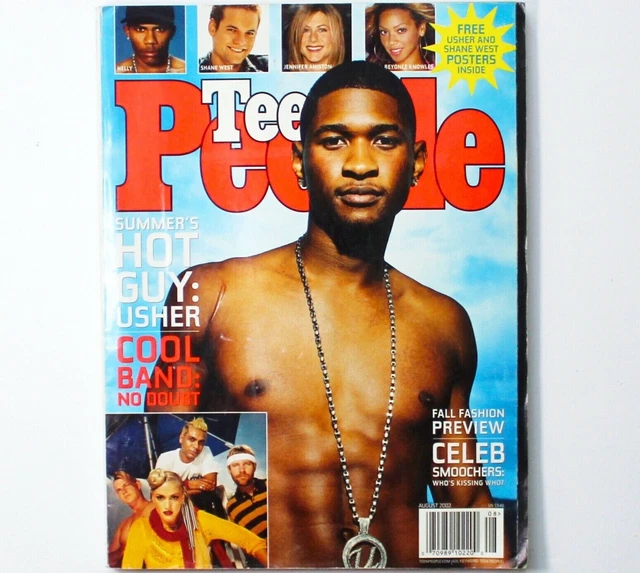 RARE USHER - TEEN PEOPLE Magazine August 2002 - Good Condition No Label ...