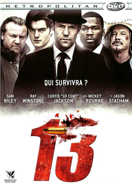 13 / [JASON Statham - Sam Riley - 50 Cent - Mickey Rourke] / Dvd Comme ...