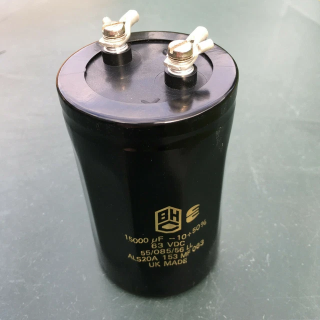 BHC AEROVOX ALS20A 15,000uF 63V Electrolytic Capacitor (2 of 2) Great ...