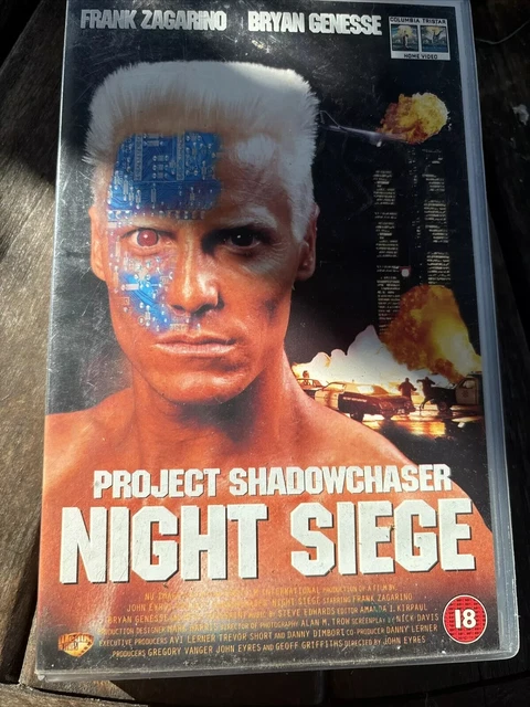 RARE VHS TAPE PROMO Project Shadowchaser Night Siege £20.00 - PicClick UK