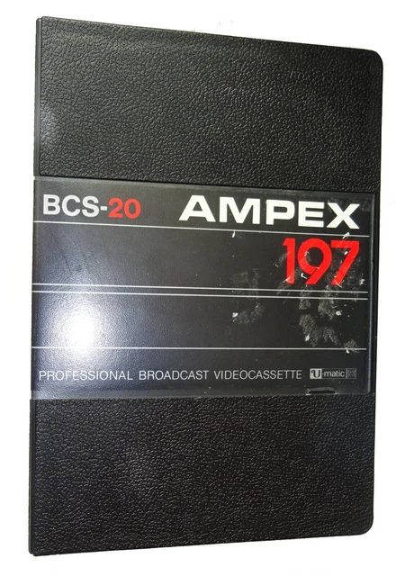 AMPEX 197 SERIES BCS-20 U-matic - VHS Video Cassette Tape NOS EUR 5,00 ...