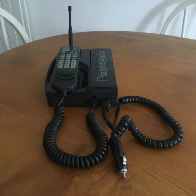 VINTAGE PANASONIC PORTABLE MOBILE PHONE 1980's EB 2605 £55.00 - PicClick UK