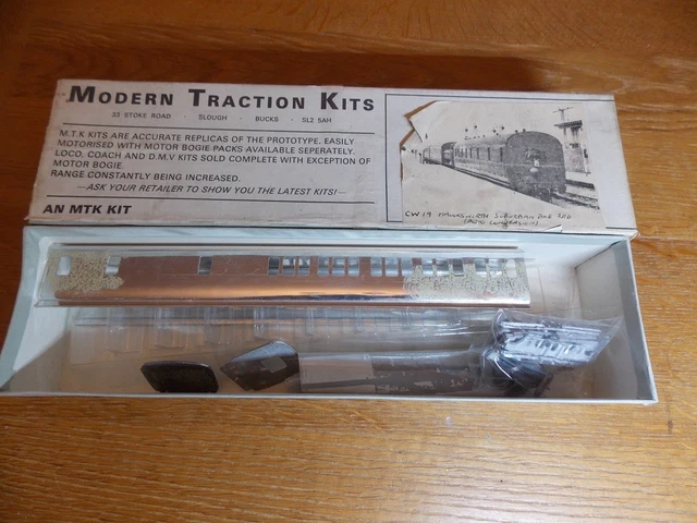 MTK KIT CW19 for a GWR HAWKSWORTH SUBURBAN BRAKE 3rd COACH. OO Gauge. £ ...