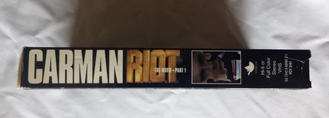 CARMAN - R.I.O.T. the Movie, Part 1 (VHS, 1996) TESTED $14.89 - PicClick