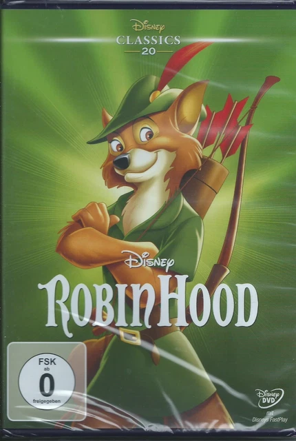 DVD - ROBIN Hood - Disney Classics 20 -Neu & OVP Walt EUR 10,90 ...