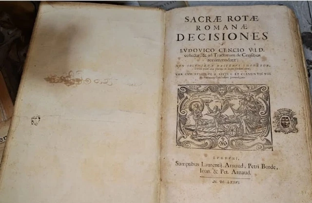 SACRA ROTA ROMANA Decisiones .1676 EUR 177,00 - PicClick IT