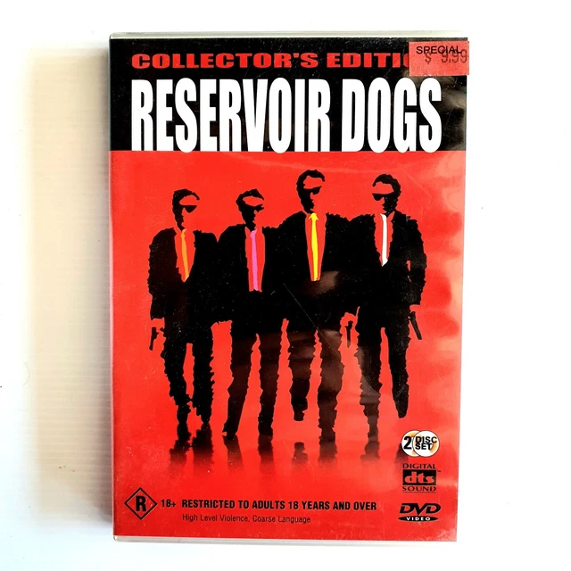 RESERVOIR DOGS | Collectors Edition DVD '91 Tarantino Gangster Thriller ...