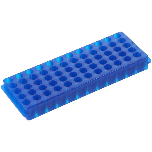 60 HOLES MICROCENTRIFUGE Tube Rack 0.5ml-2ml Centrifugal Pipe $16.14 ...