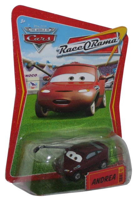 DISNEY PIXAR CARS Movie Andrea Race-O-Rama Die Cast Toy Car - (Plastic ...