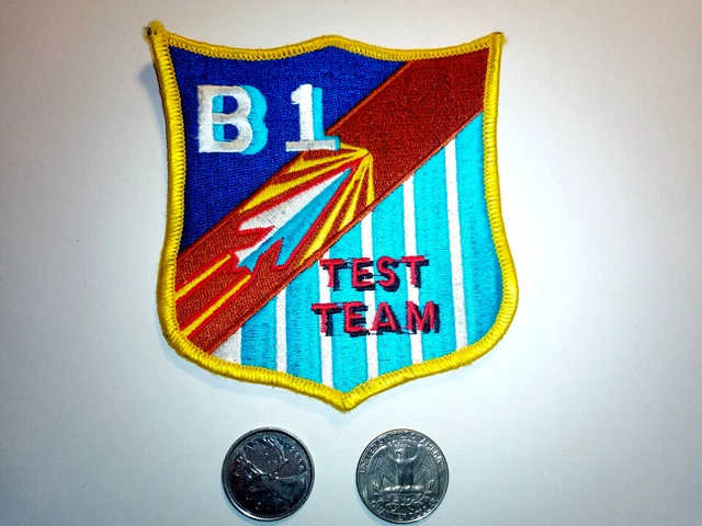 USAF B1 BOMBER Test Team Patch Badge Crest $19.00 - PicClick CA