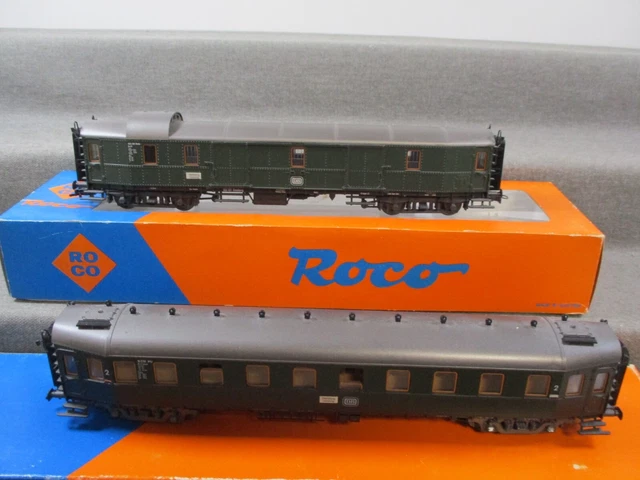 ROCO SPUR H0 4220S/4289 Personenwagen Set 2-teilig Gepäckwagen u.a. in ...