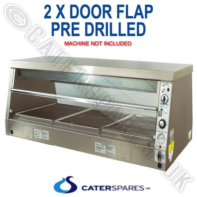 2 X HENNY Penny Hcw Chicken Warmer Display Cabinet Plastic Window Door ...