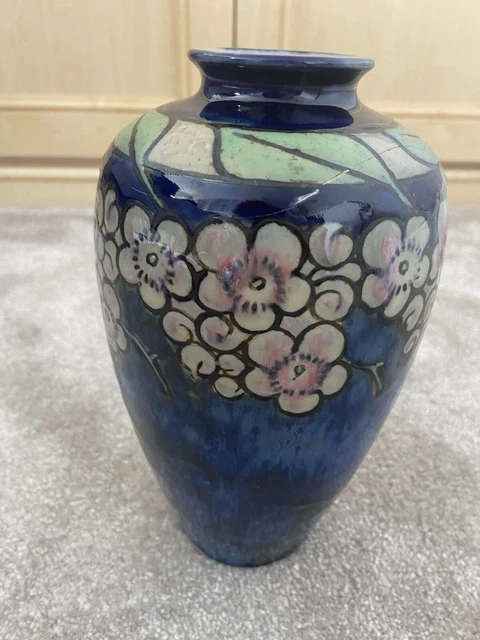 ROYAL DOULTON LAMBETH Art Nouveau Vase £50.00 - PicClick UK