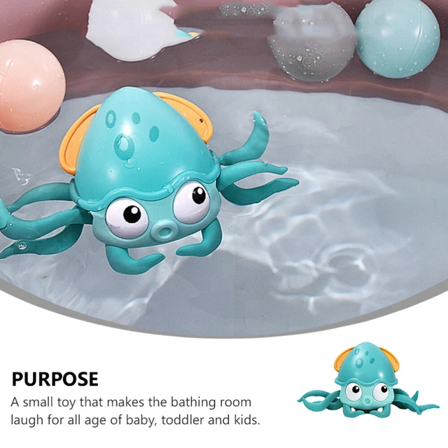 CLOCKWORK TOY WIND- Up Toy Octopus Crawling Octopus Children Bath Toys ...