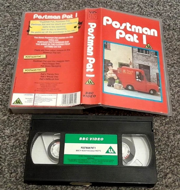 POSTMAN PAT 1 Bbc Video Finding Day Letters On Ice Pal Vhs Video Kids ...