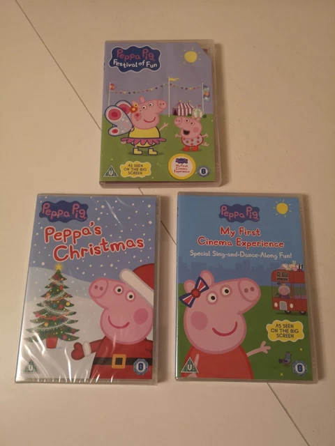 PEPPA PIG DVD Bundle £2.50 - PicClick UK
