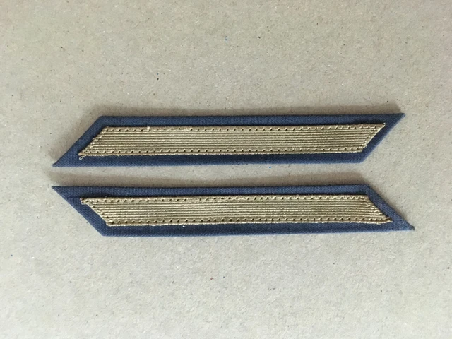 BUNDESWEHR LUFTWAFFE ABZEICHEN Aufnäher Gefreiter (Tresse Blaugrau), (1 ...