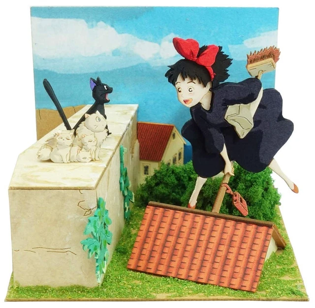 SANKEI STUDIO GHIBLI Mini Kiki's Delivery Service Kiki & Jiji ...