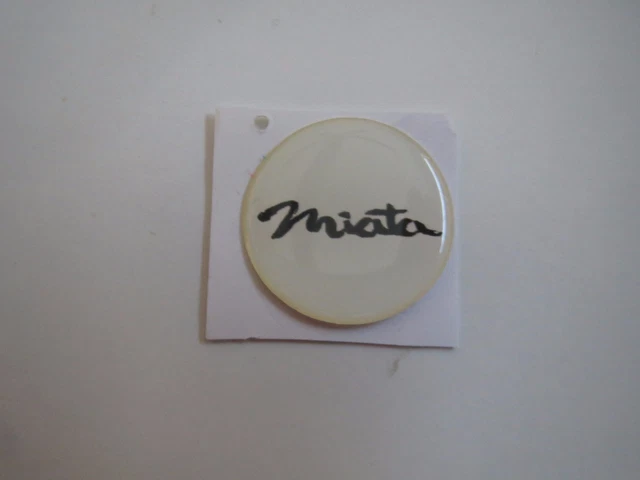 1990'S 2000'S MAZDA MIATA STEERlNG WHEEL CENTER EMBLEM DECAL STICKER 1 ...